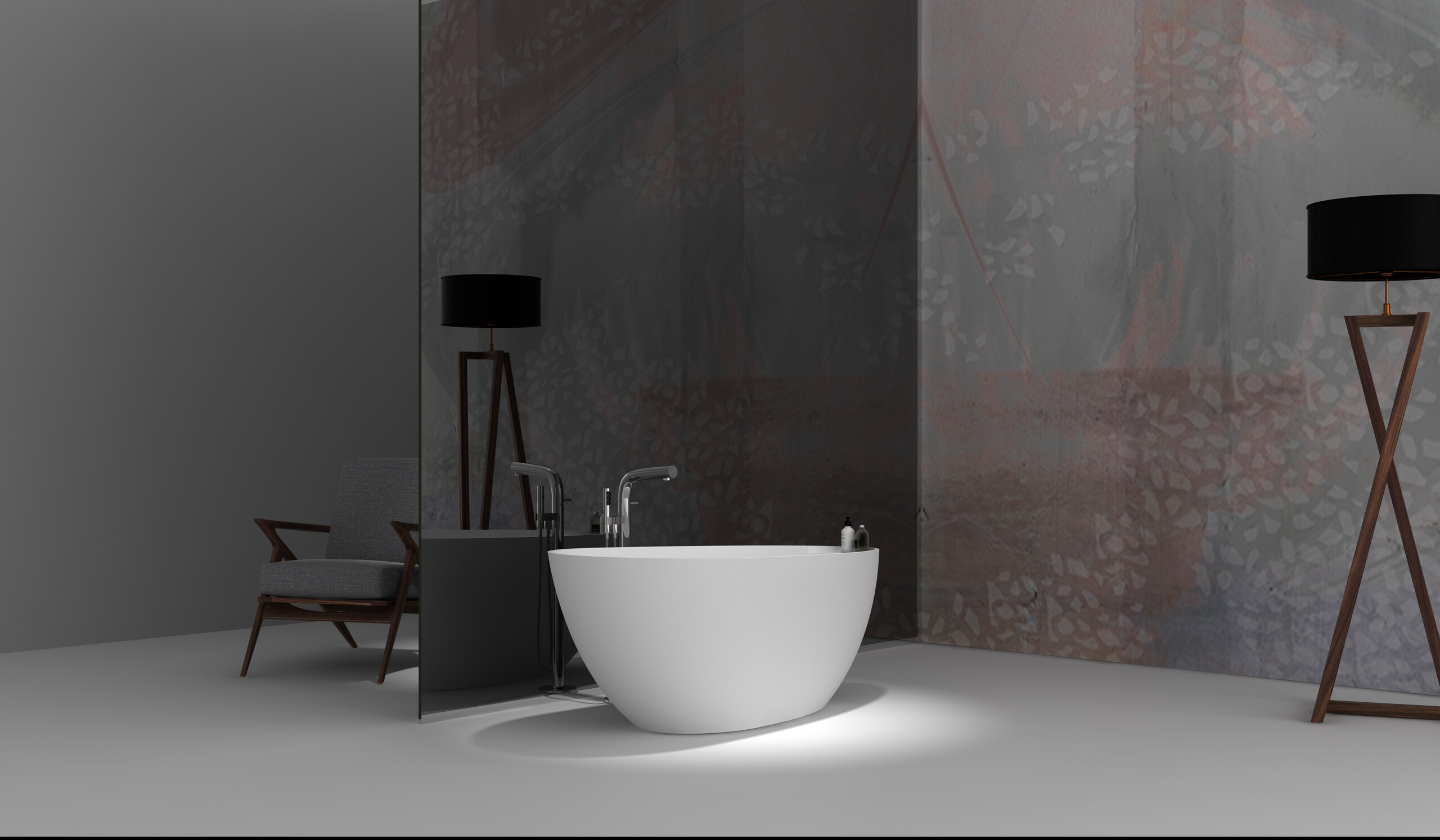 Nicola Free Standing Bath | The Hammock Bath Company