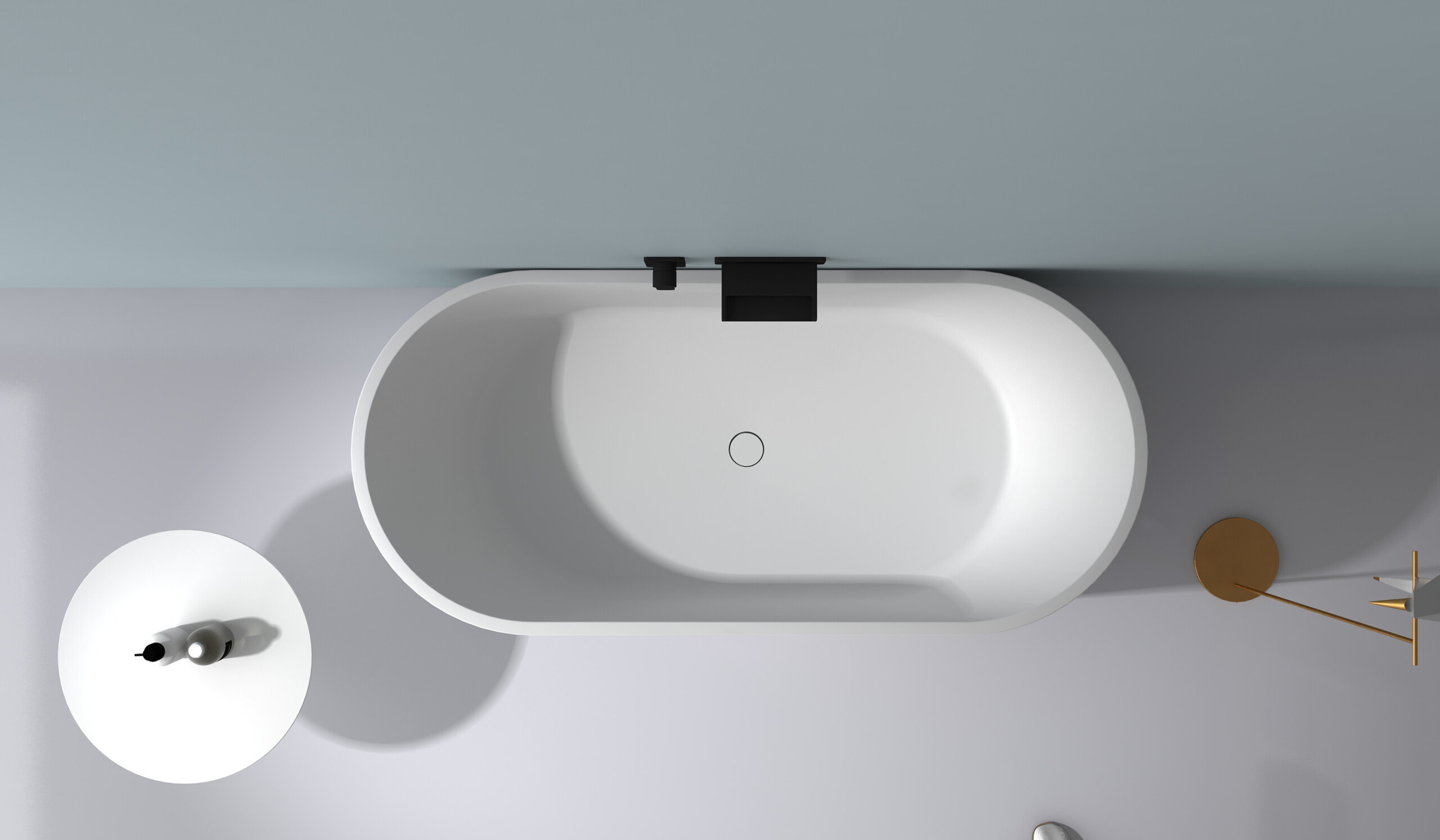 Ralph Free Standing Bath | The Hammock Bath Company